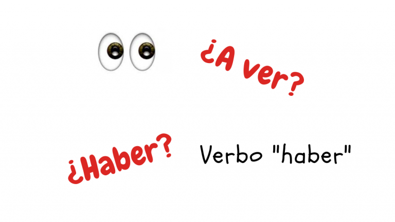 A ver y haber – Aprende Español